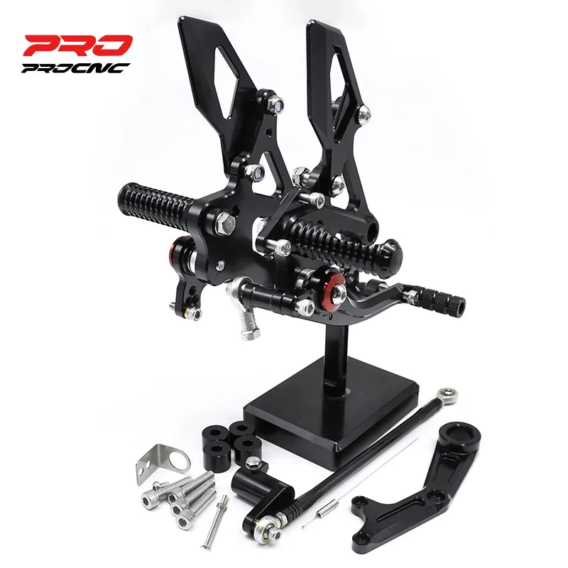For-Yamaha-YZF-R15-V3-2018-2020-CNC-Motorcycle-Rearset-Footrest-Foot ...