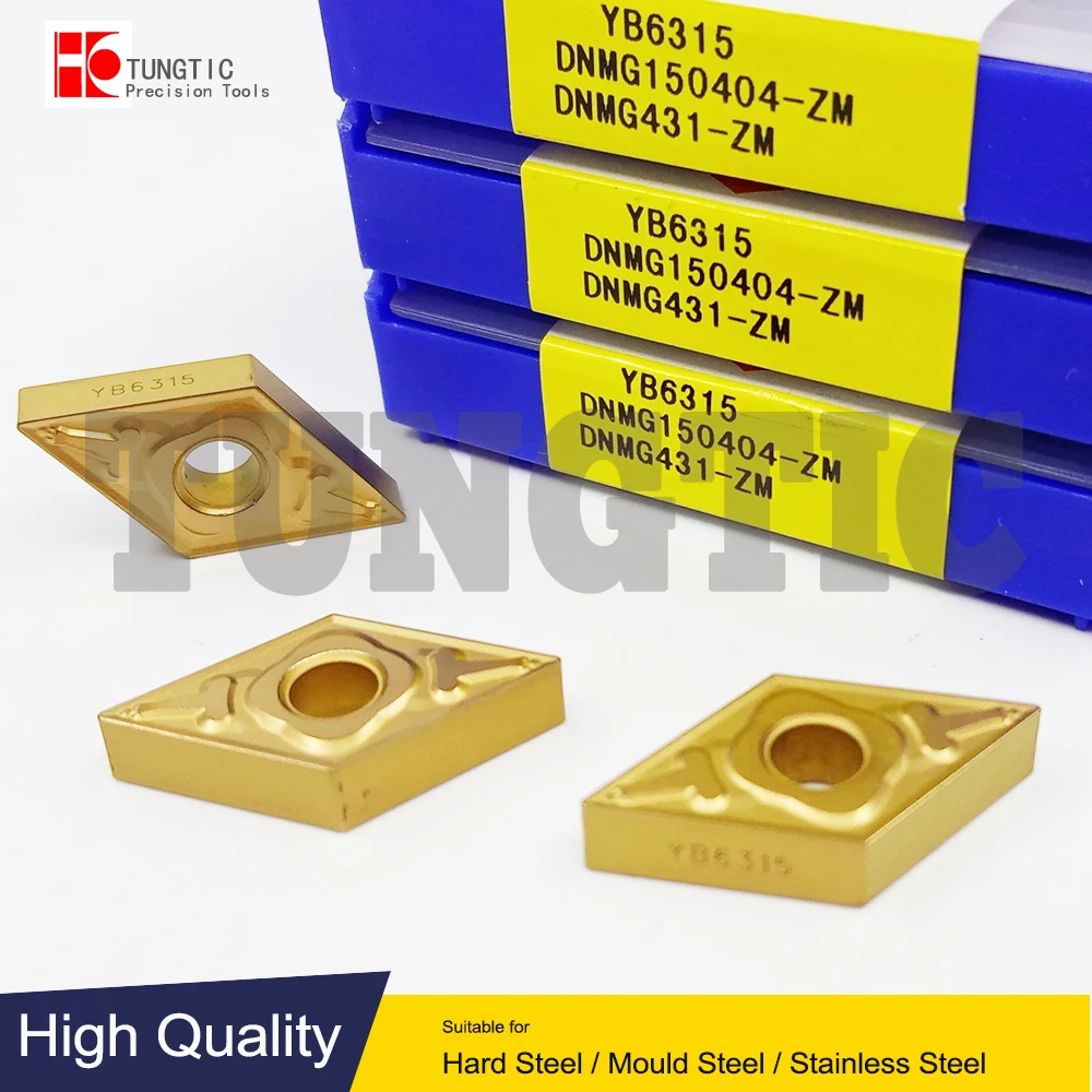DNMG150404-ZM YB6315 Milling Cutter CNC Tools Lathe Machining Tools Lathe Cutting Tool Metal ...