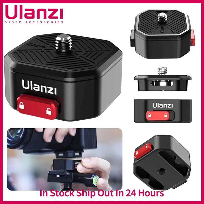 Ulanzi-Claw-Quick-Release-Plate-Clamp-for-DSLR-Gopro-Action-Camera ...