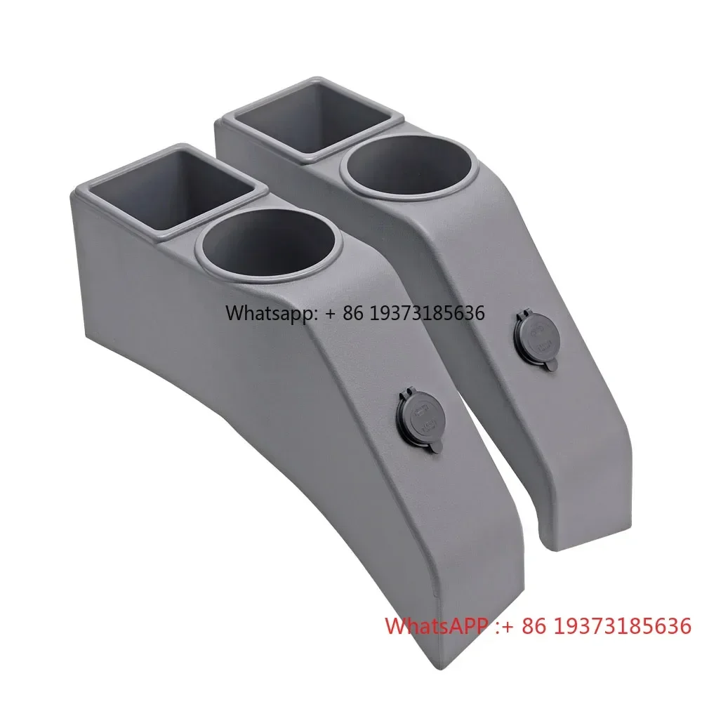 Rear Seat Console Gap Organizer With USB Charger for Toyota Land ...