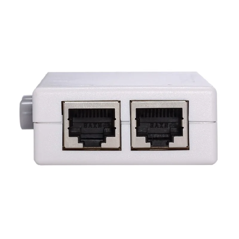 Mini 2 Port Rj45 Rj-45 Hálózati Kapcsoló Ethernet Network Box Switcher ...