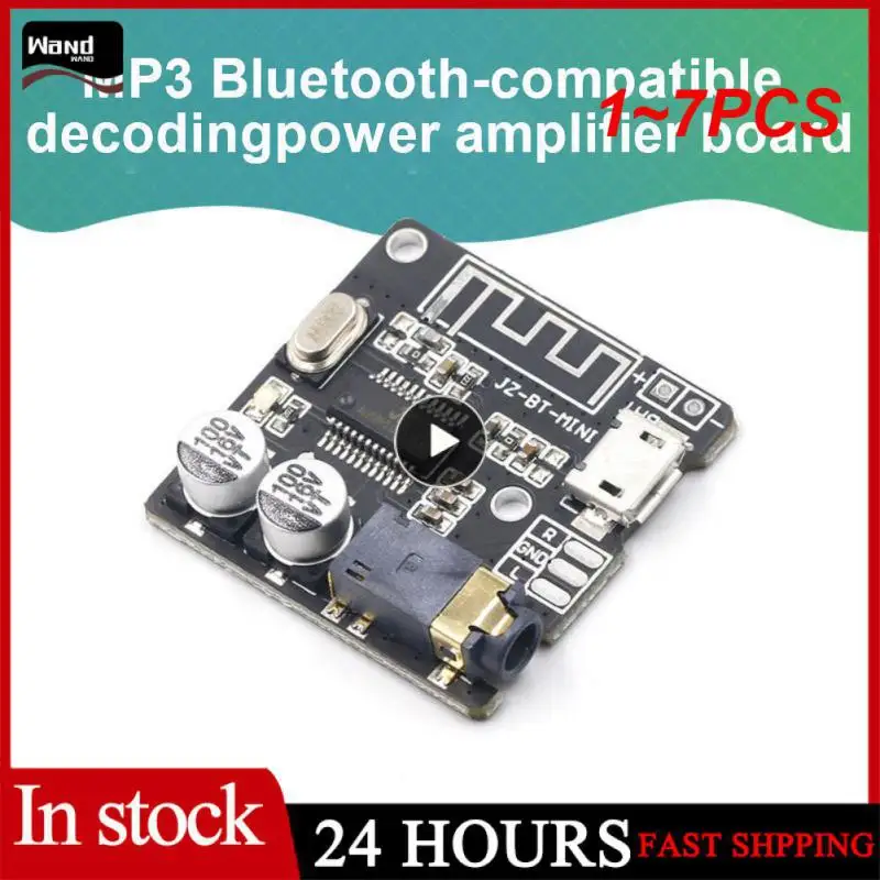 1-7PCS-Blue-tooth-compatible-5-0-4-1-Audio-Receiver-Board-USB-5V-Power ...