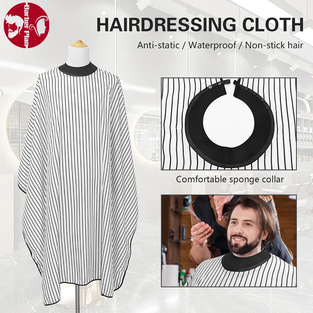 Professional-Hairdressing-Apron-Salon-Barber-Haircut-Cloth-Anti-Static ...