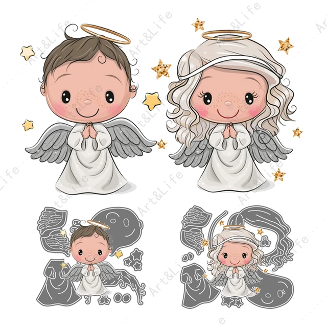 Boy And Girl Angel Clipart Free