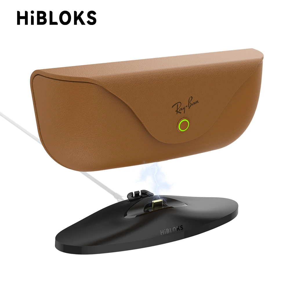 HiBloks Magnetic Charging Stand For Ray-Ban Meta Wayfarer/Skyler ...