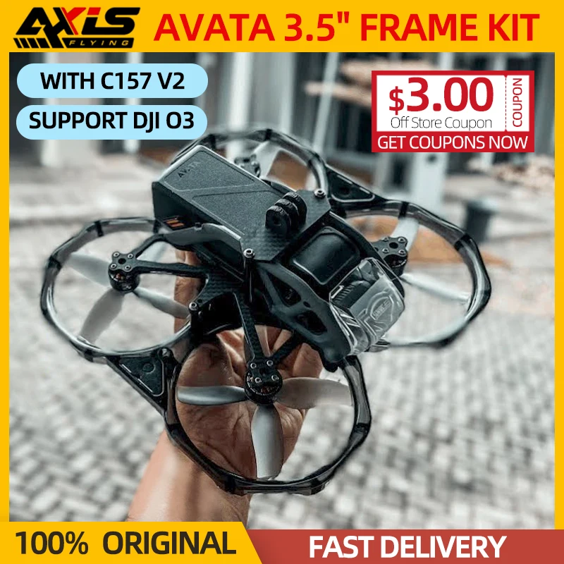 Axis-flying-Avata-3-5-Fpv-Drohne-Cinewhoop-Frame-Kit-Upgrade-Unterst ...