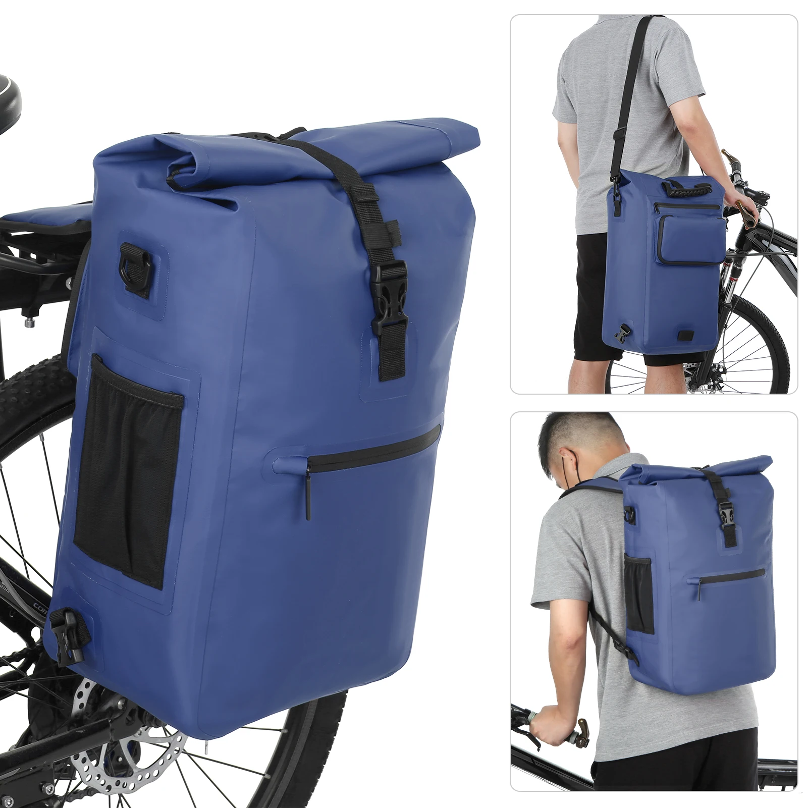3-in-1-Waterproof-Bike-Pannier-Bicycle-Rear-Rack-Bag-Backpack-Shoulder ...