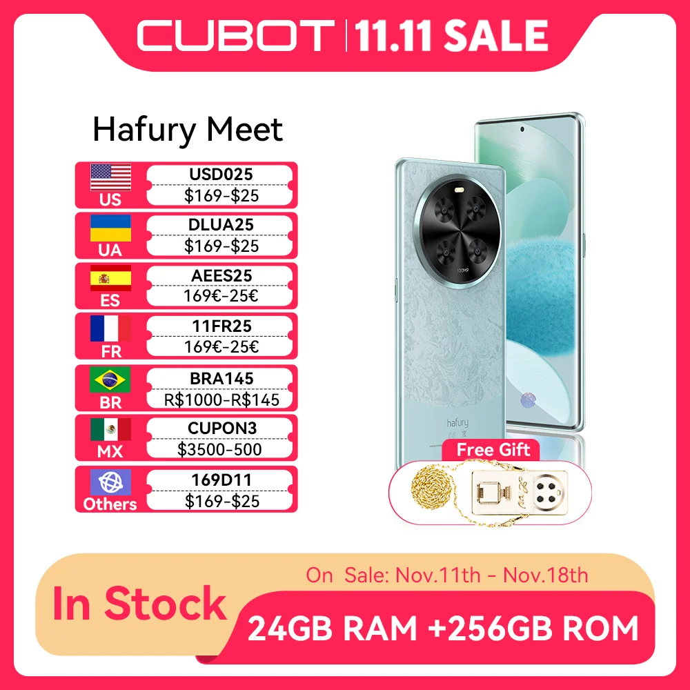 Cubot-Hafury-Meet-Smartphone-Android-Pantalla-Curva-AMOLED-de-6-67 ...
