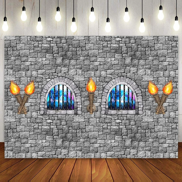 Castle Wall Backdrop