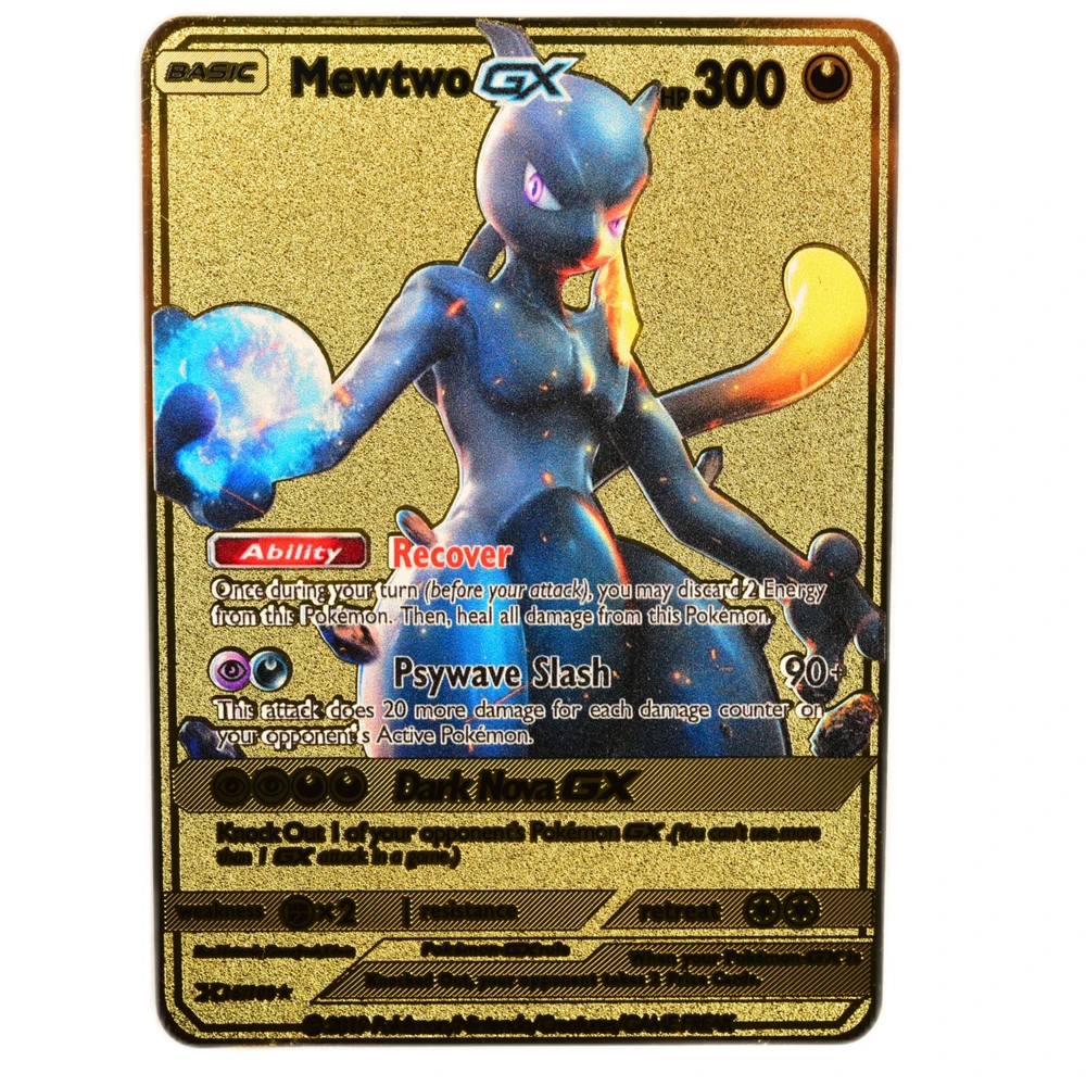 2022 New Pokemon Cards Vstar GX Gold Metal, Power Charizard, Mewtwo ...