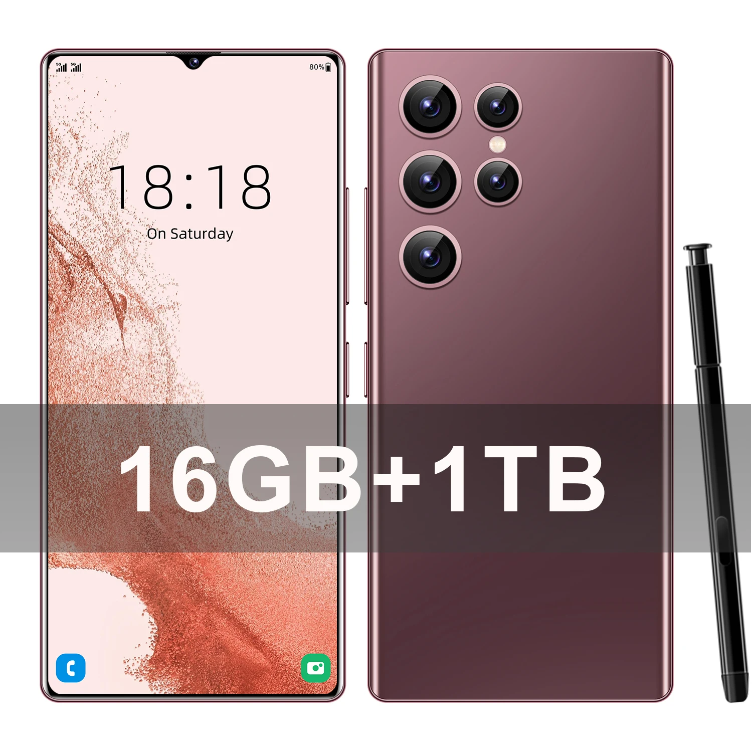 Telefoni cellulari S22 Ultra 6.7 schermo HD SmartPhone originale 5G 4G ...