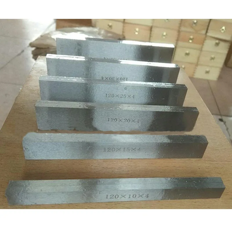 6-Pairs-12Pcs-Parallel-Pad-Gauge-Block-120x4x10-35mm-Alloy-Steel-Vice ...