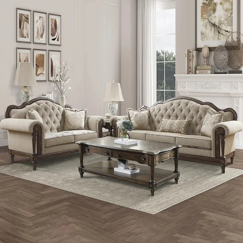 Relaxing Modern Fancy Sofa Unique Europe Wood Recliner Living Room ...