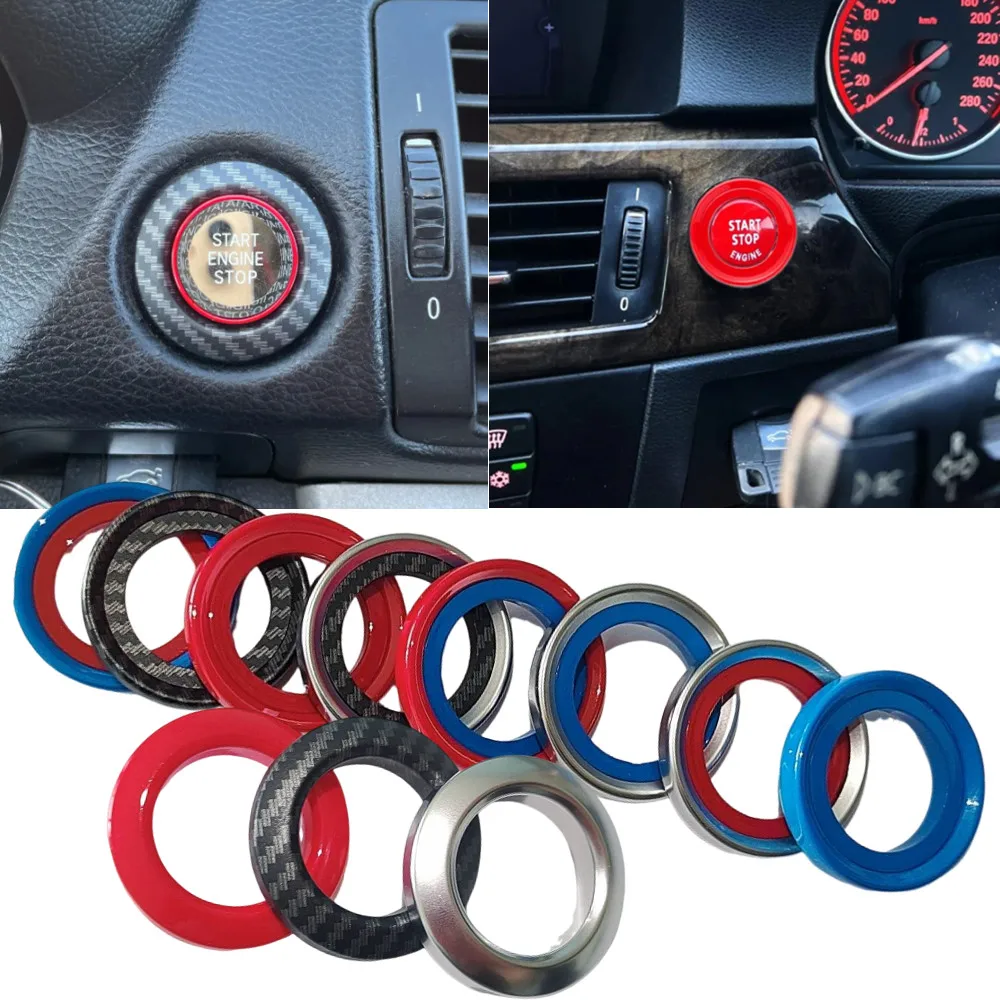 Car Engine Start Stop Ignition Key Ring Replacement For BMW 1 3 5 Z4 X1 ...