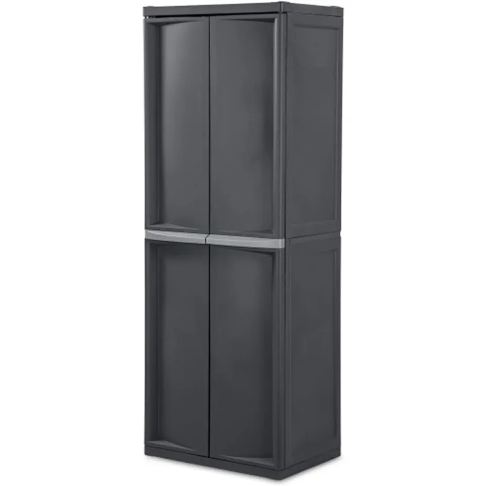 Shelf-cabinet-heavy-duty-easy-to-assemble-plastic-storage-unit ...