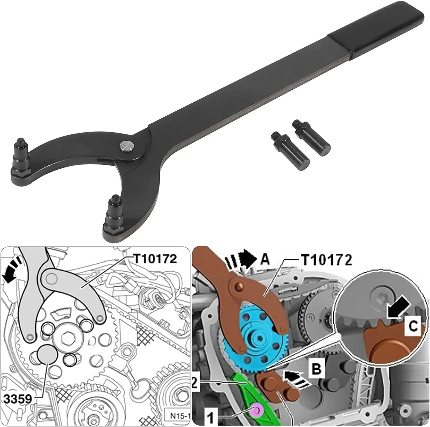 Chuangqian-Motor-Distributieriem-Verwisselen-Gereedschapsset-Voor-Vw ...