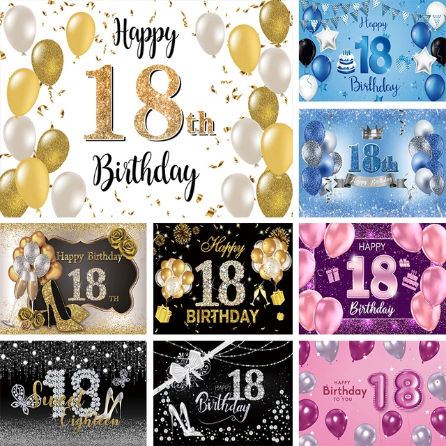 Happy 18th Birthday For Boys