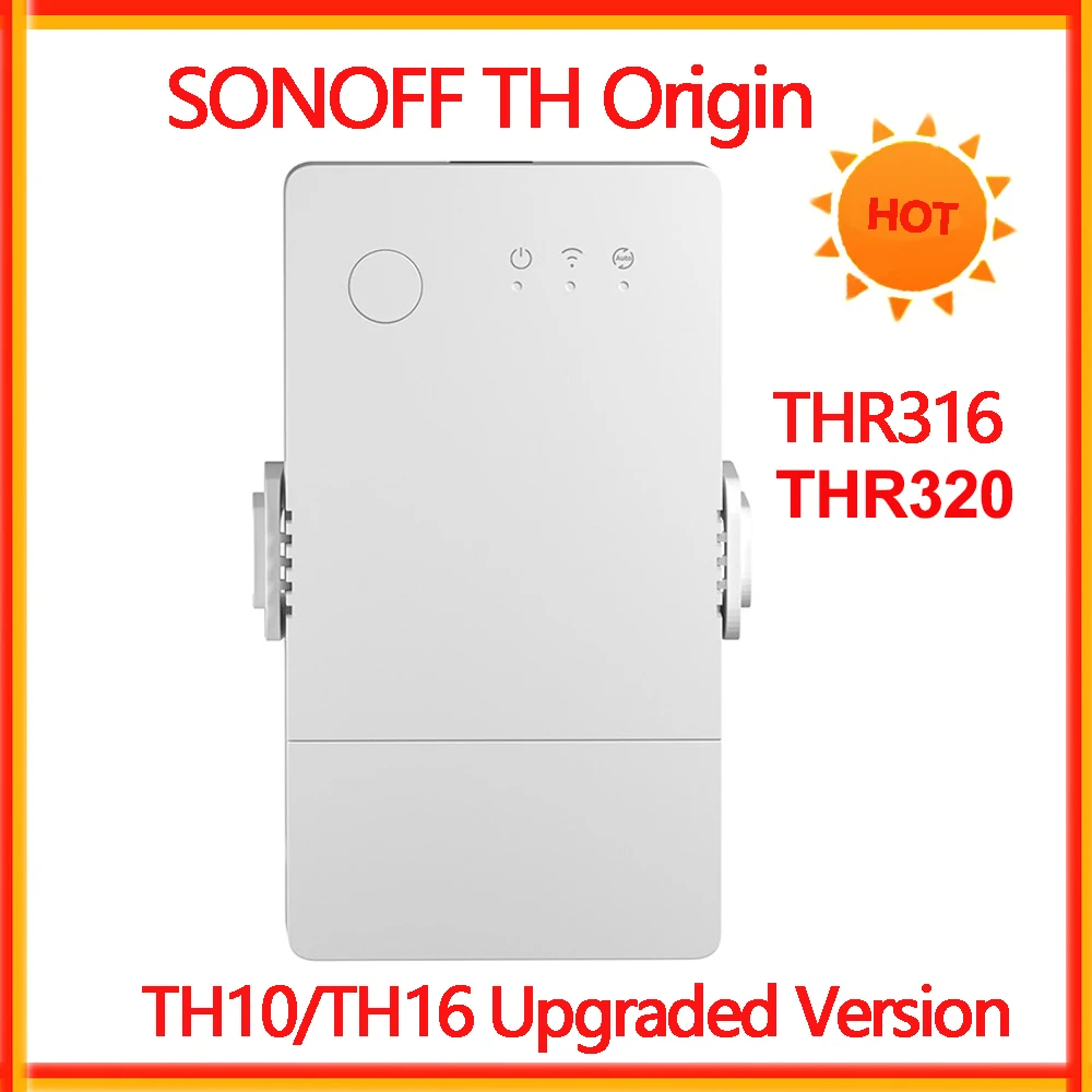 SONOFF TH Origin Thr316/THR320 16A 20A Wifi Smart Temperature and ...