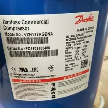 VZH117AGBNA compressor for Danfoss compressor