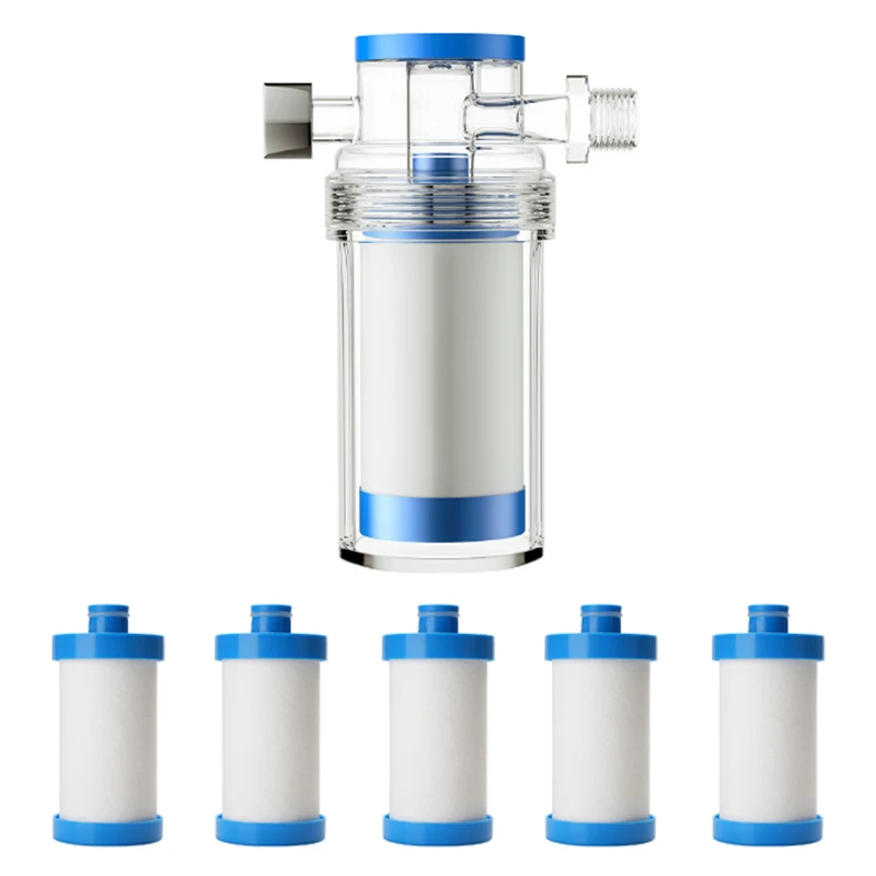 Universal Water Pipe Filter Pp Cotton Shower Bath Sprayer Strainer ...