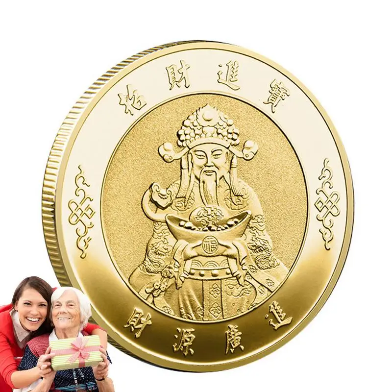 Chinese-Good-Fortune-Coin-Chinese-God-Of-Wealth-Lucky-Coin-May-Money ...