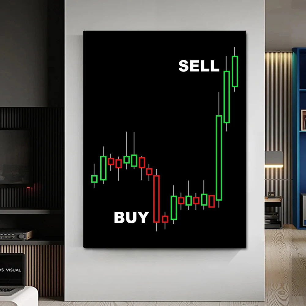 Funny-Stock-Market-Trader-Poster-Prints-For-Living-RoomHome-Decor-Buy ...