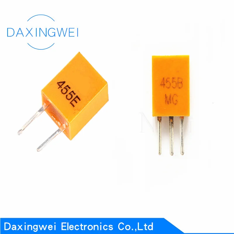 10PCS/Lot 455E 455B passive crystal oscillator 455KHZ crystal resonator ...