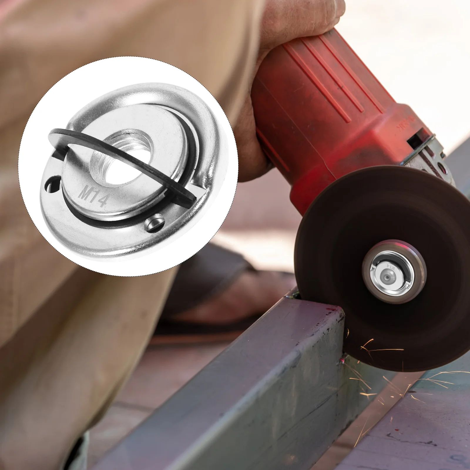 Angle-Platen-Accessory-Replacement-Component-Fitting-Lock-Nut-for-Steel ...
