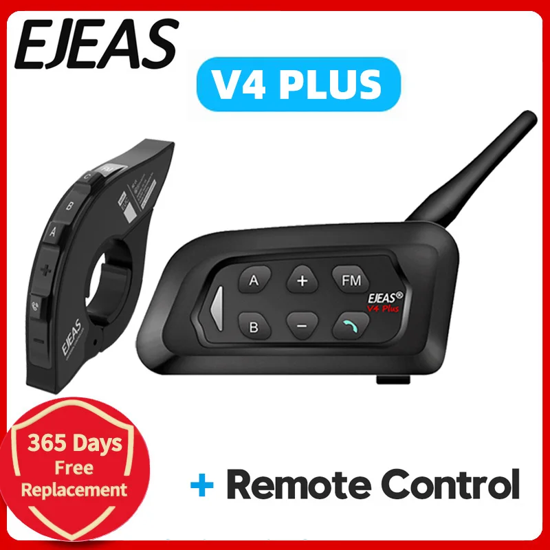 EJEAS-V4-Plus-Motorcycle-Helmet-Bluetooth-Headset-Intercom-1500M-4 ...