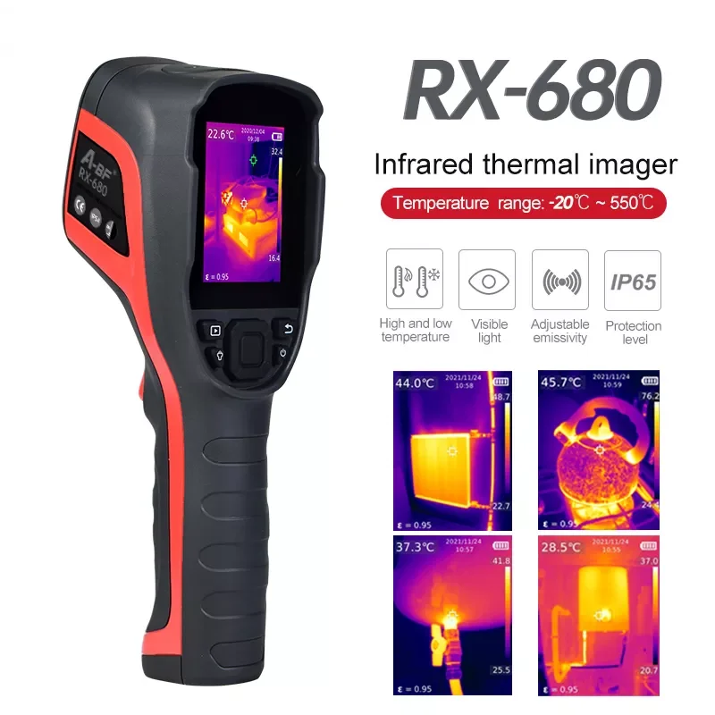 A-bf Rx-680 Industrial Thermal Imaging Camera For Repair 256*192 Pixel ...