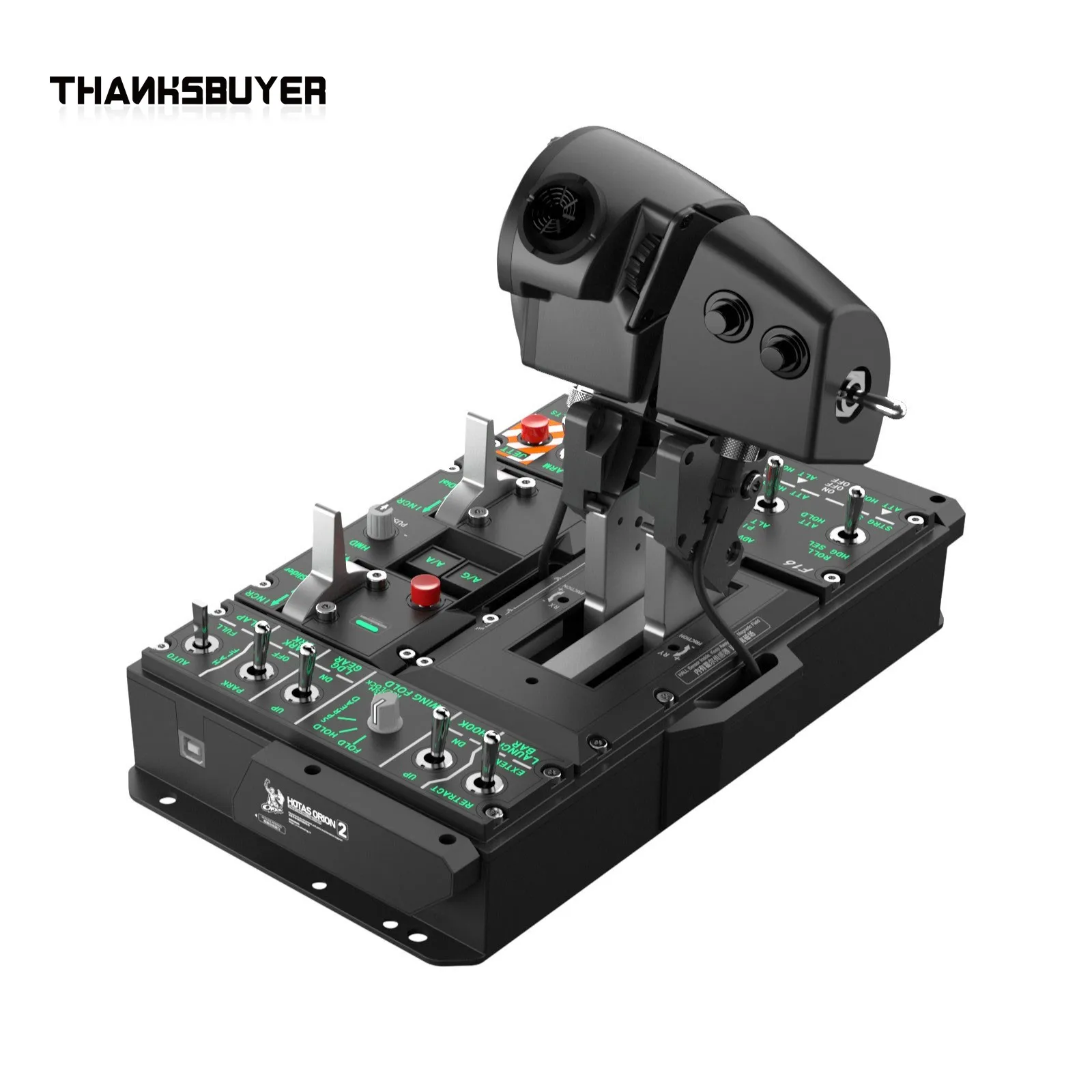 Simplayer-WINWING-Orion2-Throttle-Base-18-15EX-15E-Metal-Throttle-Grip ...