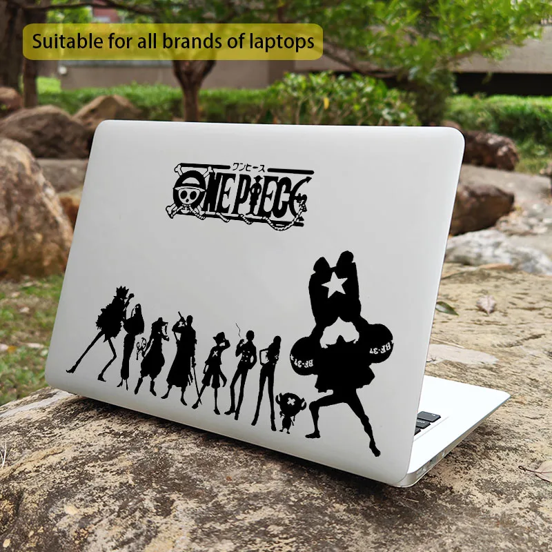 Sombrero de paja pirata Anime calcomanía vinilo pegatina para portátil ...