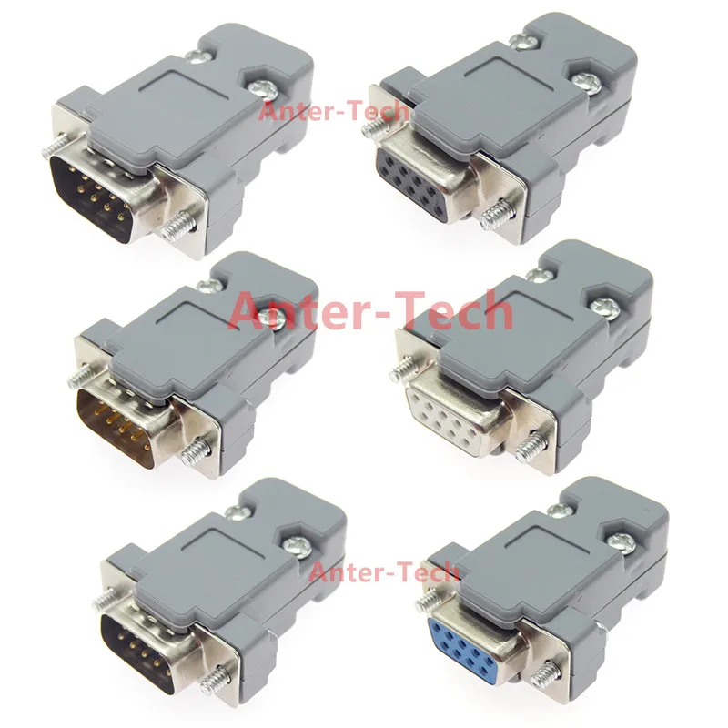 DB-9-DB9-RS232-Male-Female-Connector-with-socket-D-Sub-9-pin-PCB ...
