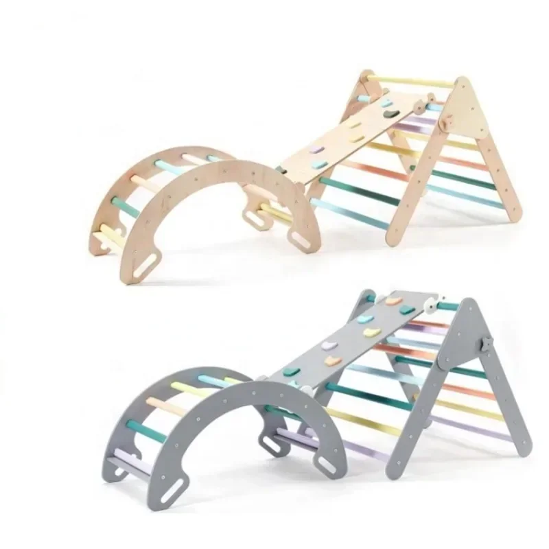 Piklers Triangle Set Kids Wooden Climbing Piklers Arch Montessori ...
