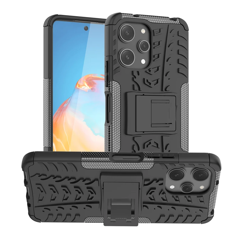 For-Xiaomi-Redmi-12-Case-For-Xiaomi-Redmi-12-Cover-Armor-Silicone ...