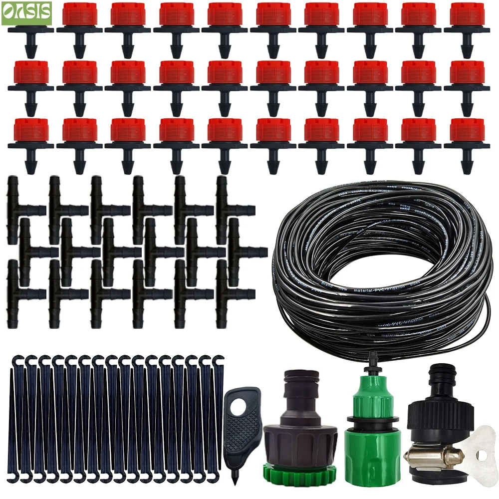 OASIS 5M-25M DIY Drip Irrigation System Automatic Watering Garden Hose ...