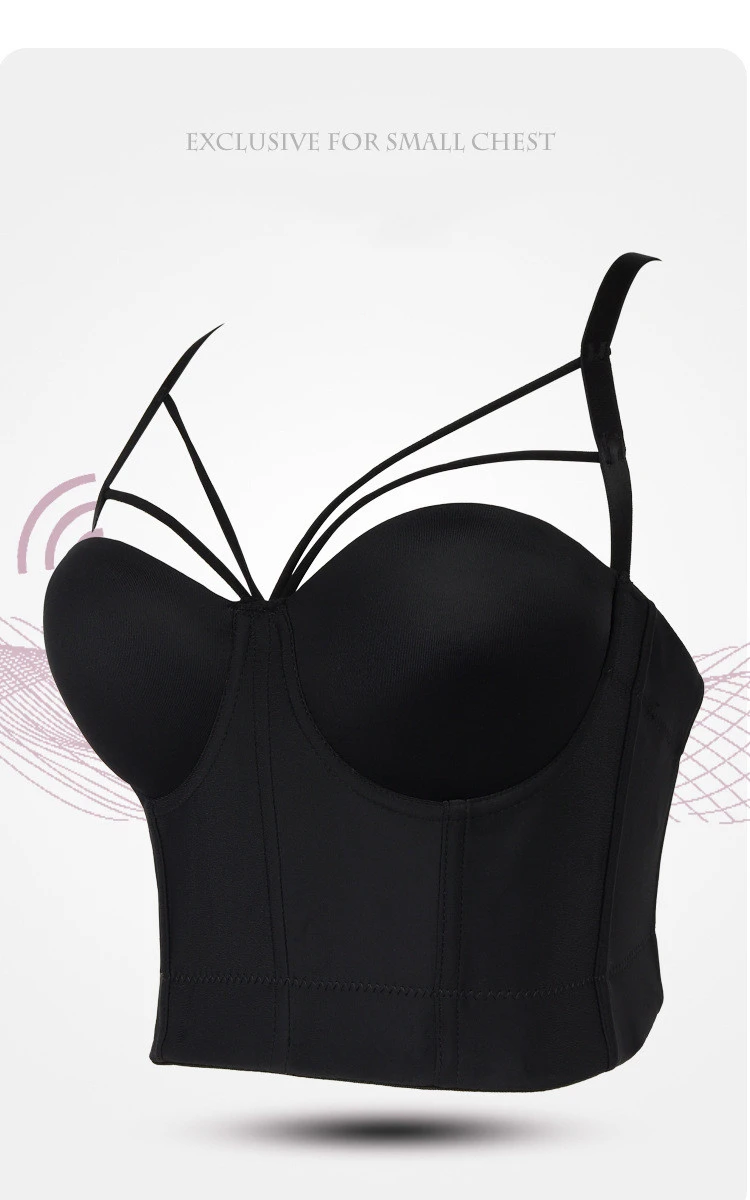 Triangle halter vest women's shaping bra all cotton underwear with ...
