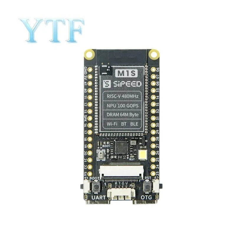 Placa de desarrollo inteligente Artificial Sipeed M1s, 1 uds, AI + IoT ...