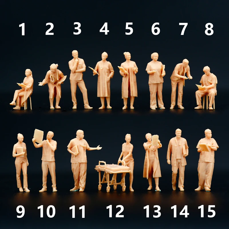 1/72 1/24 Hospital Doctor Figure High-Quality 3D Printing Resin ...