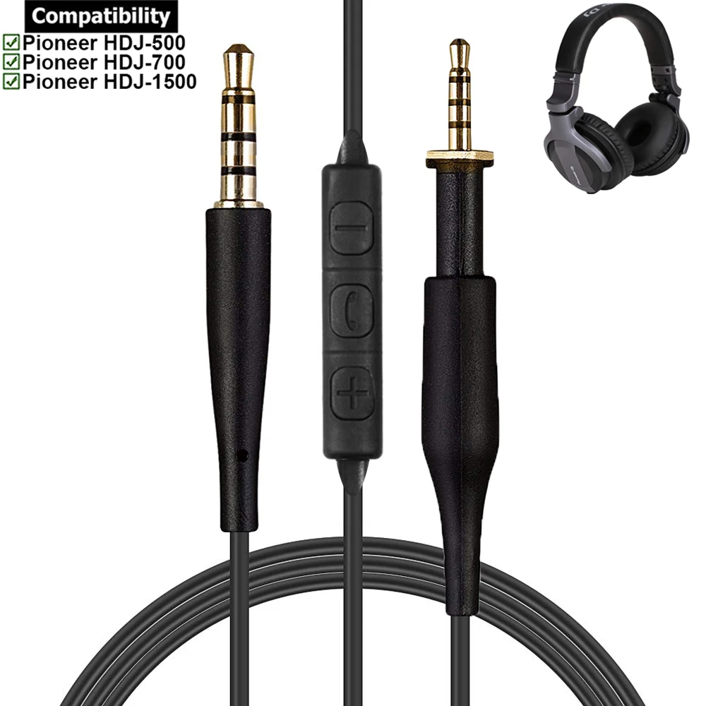 Pioneer Hdj Headphones Cable 500 | Pioneer Hdj 1000 Replacement - 150cm ...