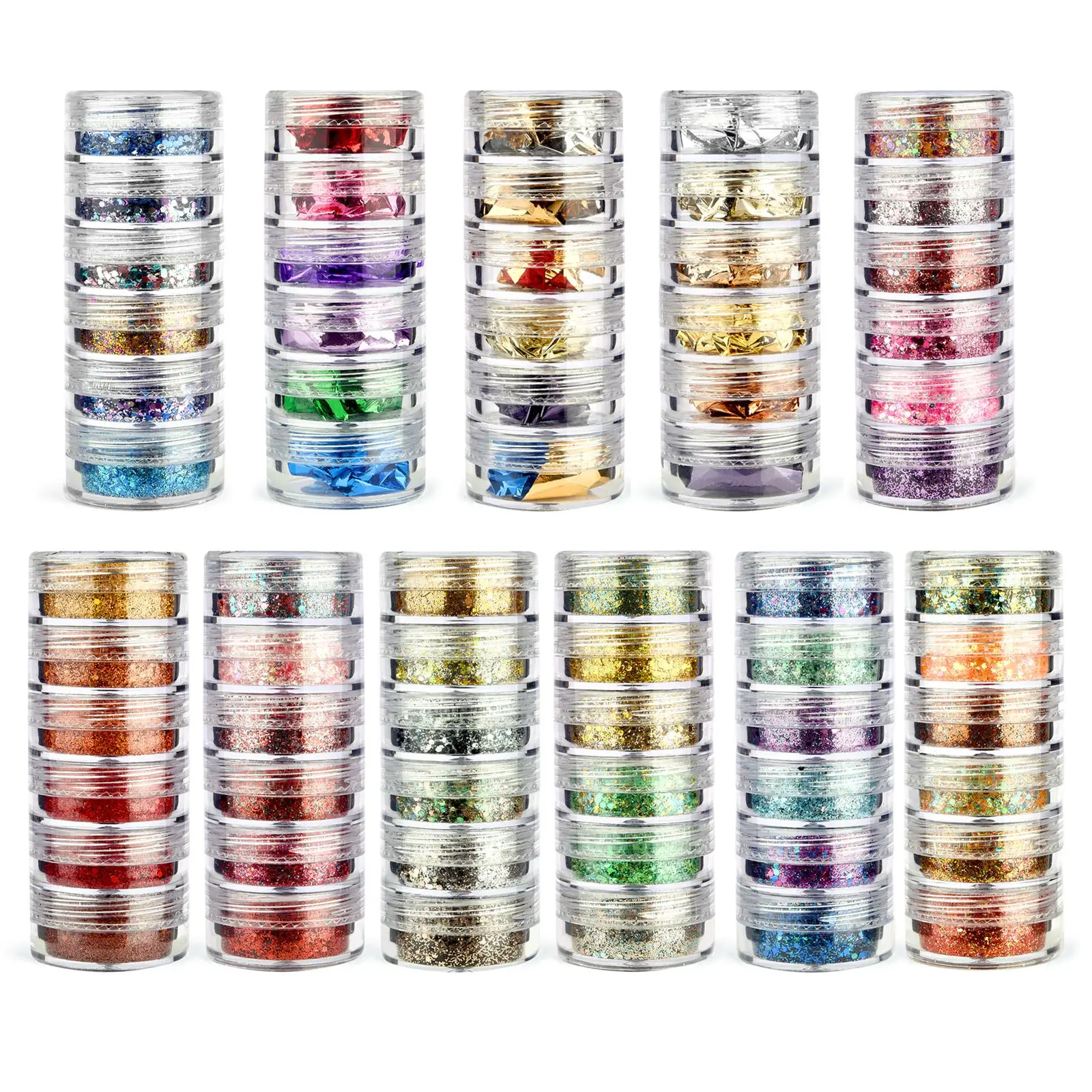 6-Colors-Set-Pearlescent-Powder-Resin-Pigment-Mica-Mineral-Powder-Dye ...