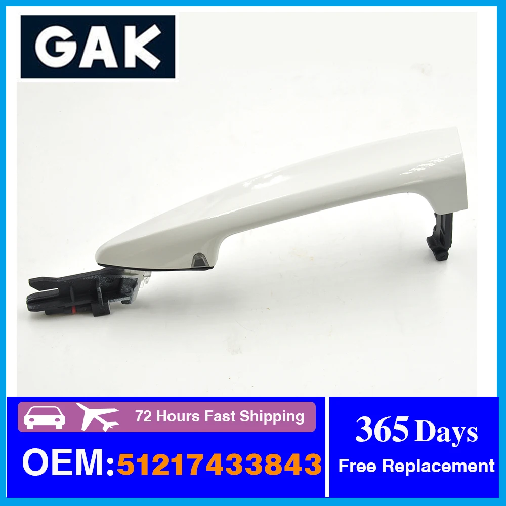 Gak Brand Left Rear Door Handle With Comfort Entry For Bmw X5 F15 Oem ...