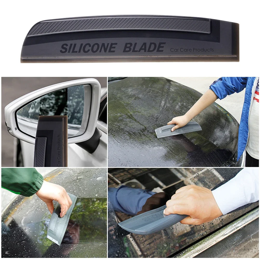 Non-Scratch-Flexible-Soft-Silicone-Handy-Squeegee-Car-Wrap-Tools-Water ...
