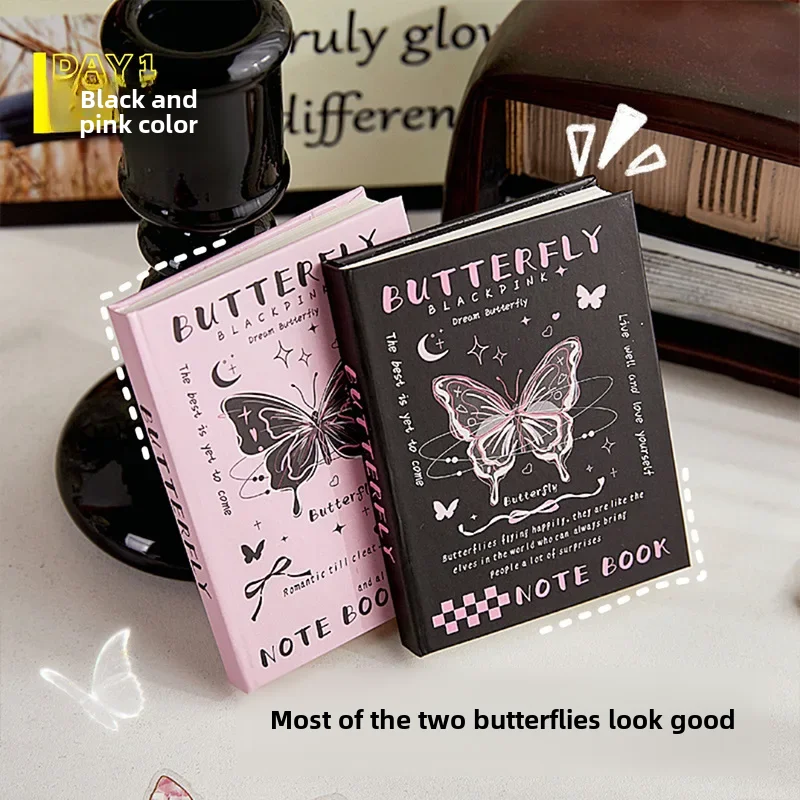A7pocket-Dreamy-Butterfly-Mini-Notebook-Women-s-Portable-High-Aesthetic ...
