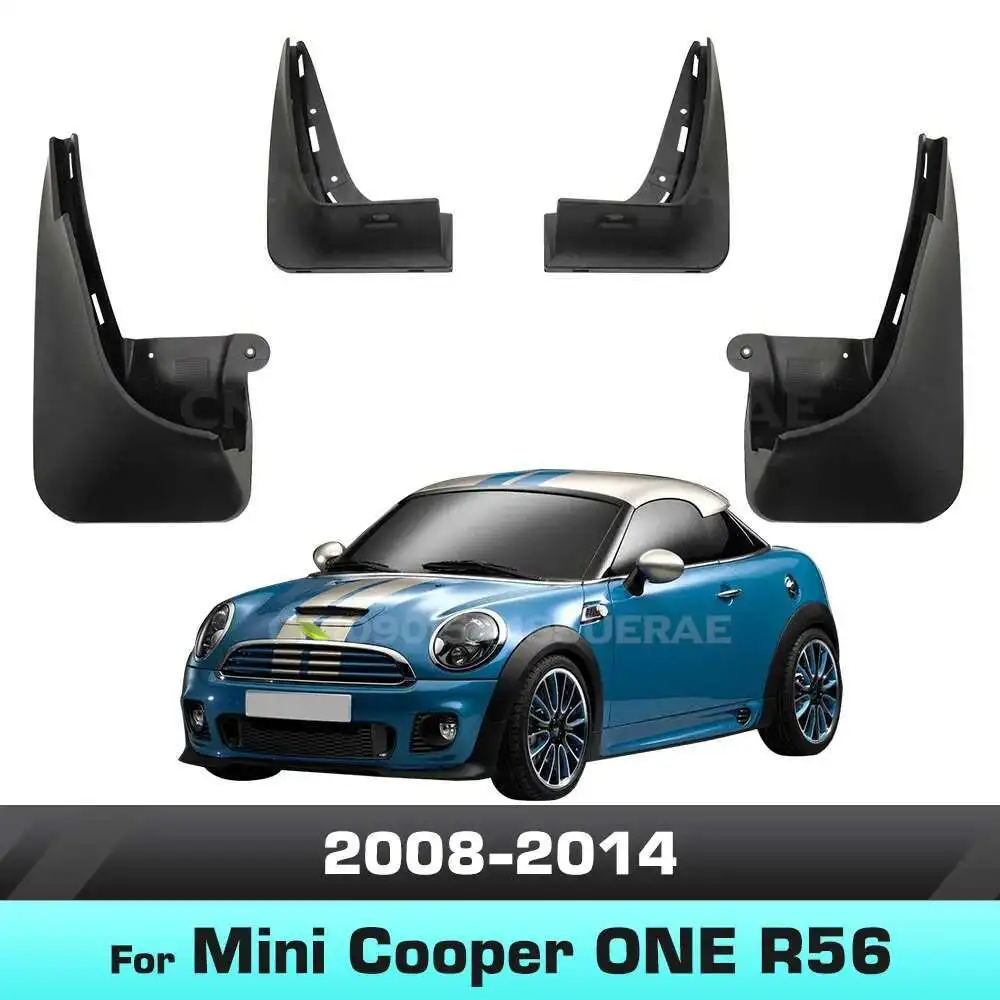 FOR 2008-2014 Mini Cooper ONE R56 Fender Mudflaps Splash Guards ...