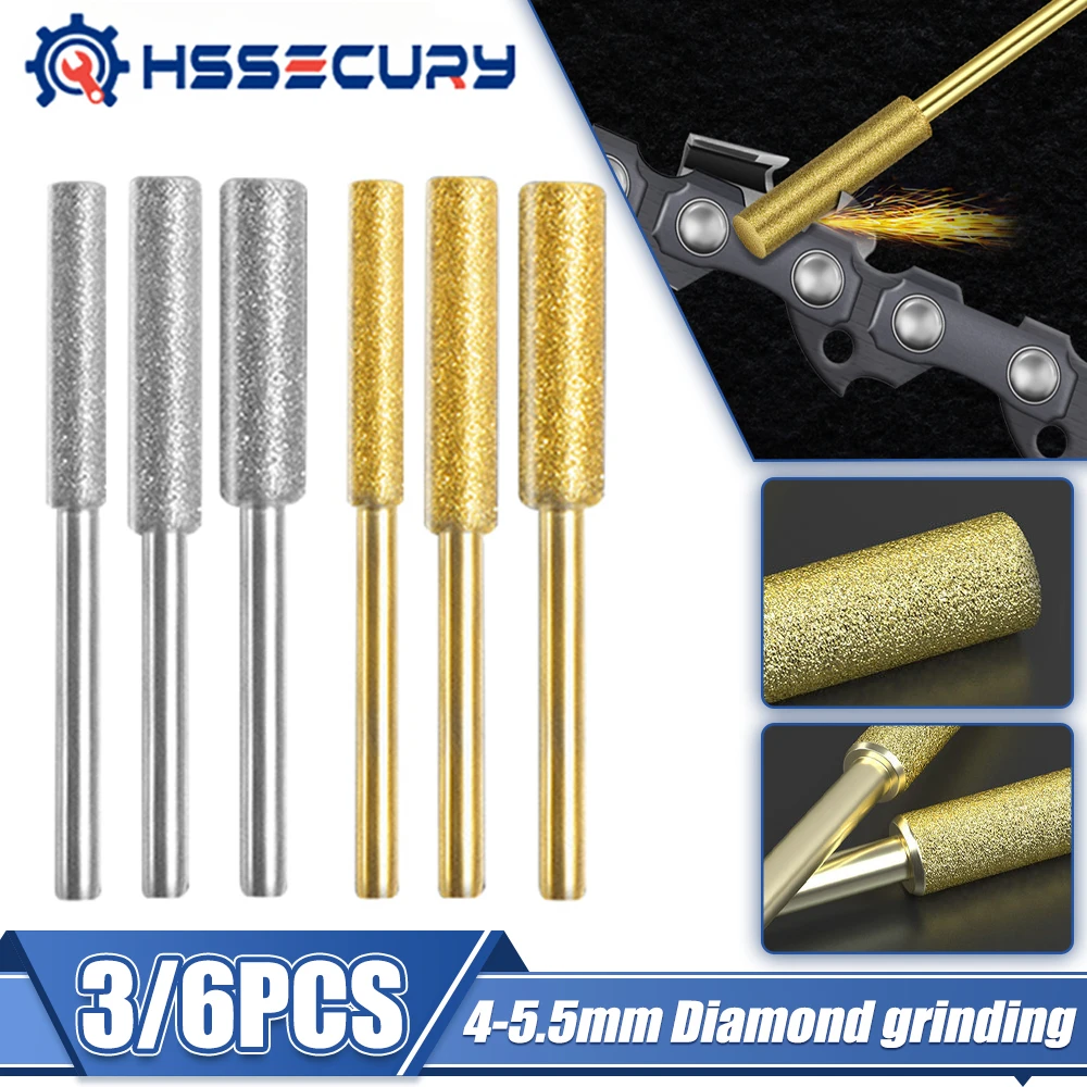 Diamond Grinding Sharpening Stone | File Sharpening Chainsaw Chains - 3 ...