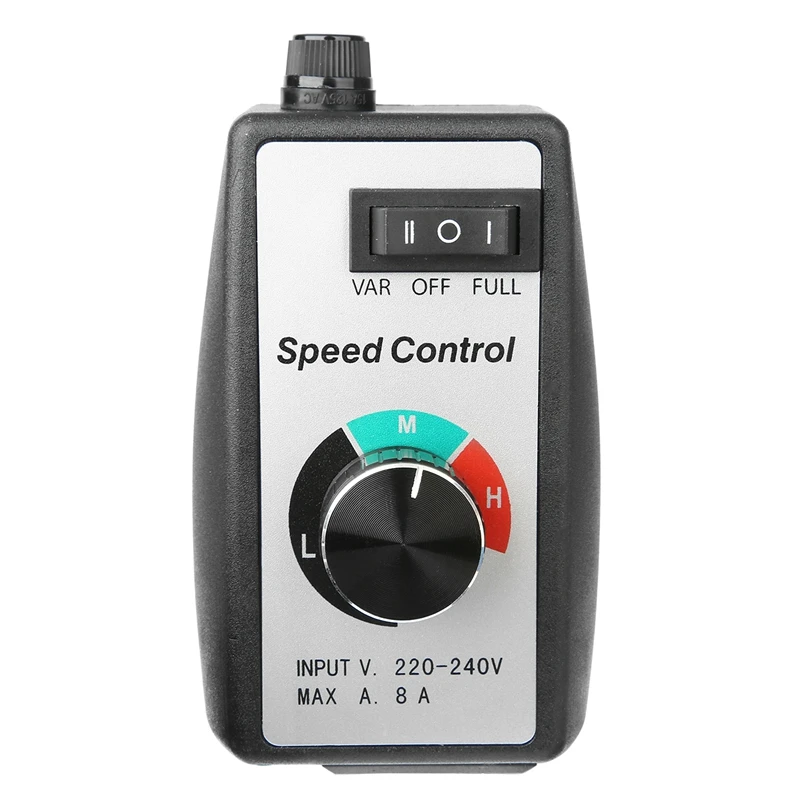 EU Plug Motor Speed Controller Universal Electronic Stepless Governor ...