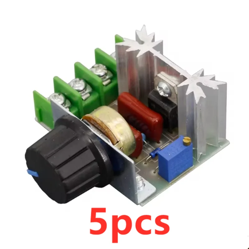 5pcs 2000W watt voltage regulator, SCR power regulator, Motor speed ...