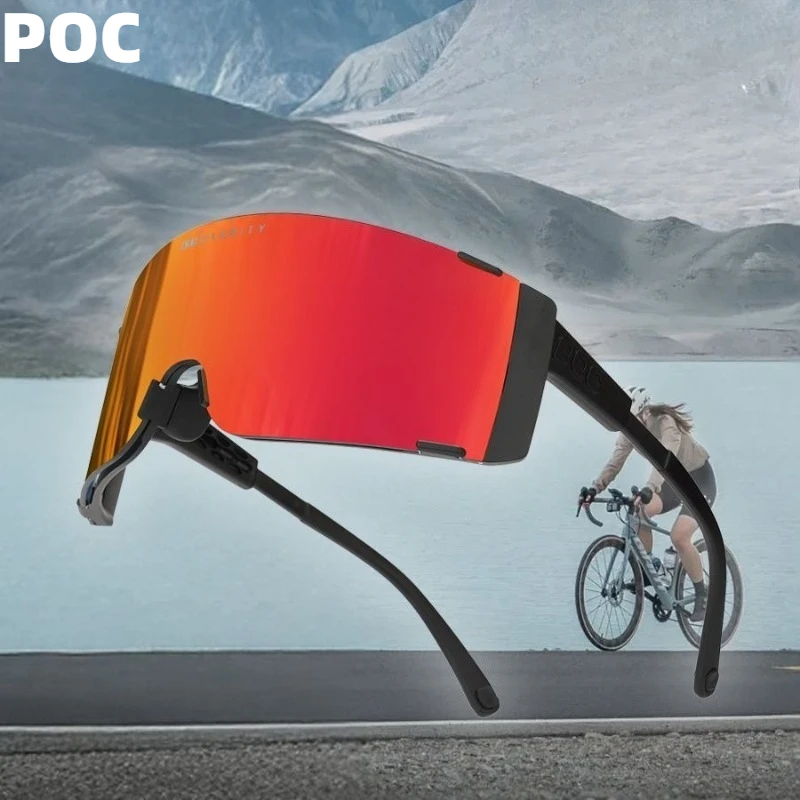 New POC ASPIRE Sports cycling glasses Fully coated bicycle windproof ...