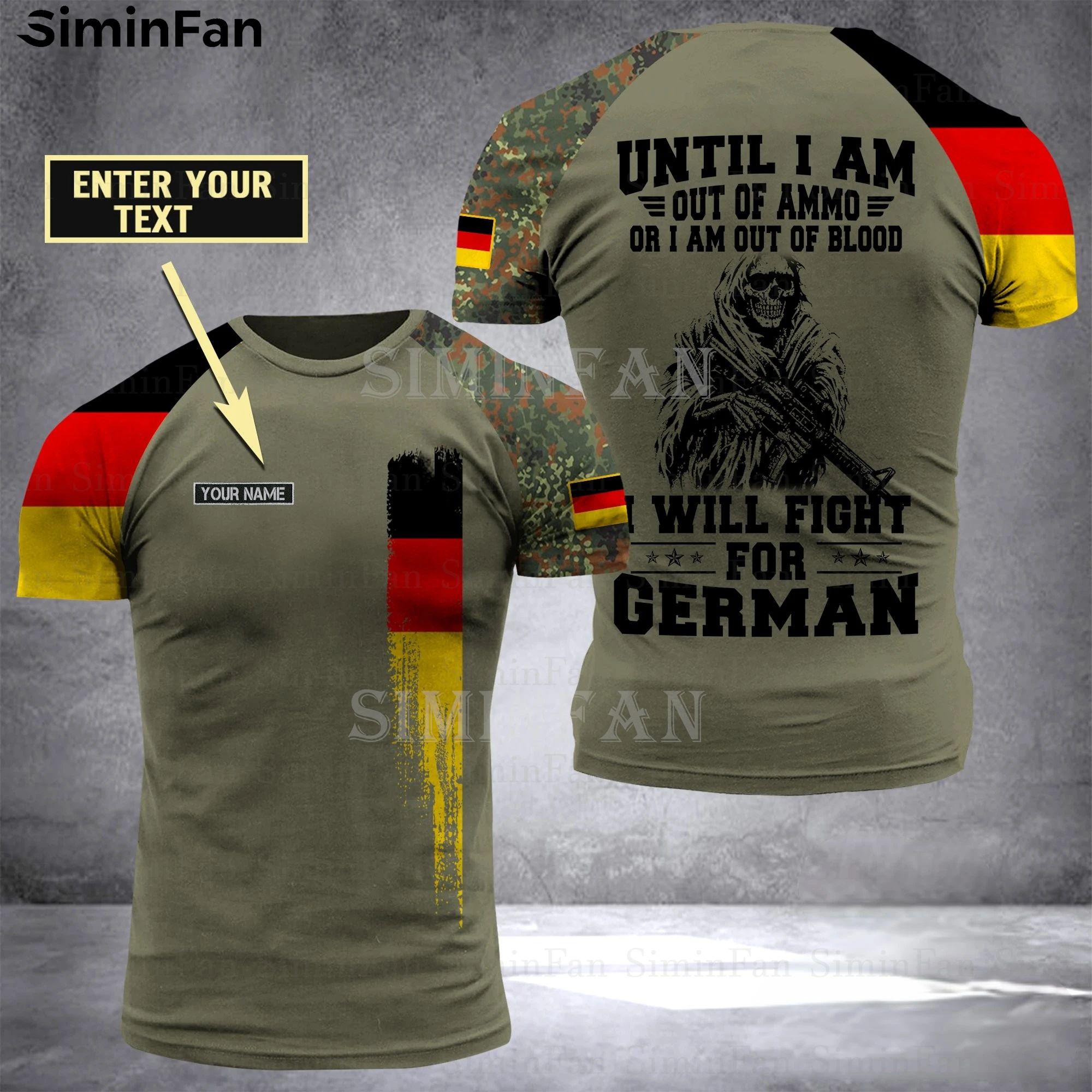 Germany-Flag-Soldier-Army-Veteran-3D-Printed-Mens-Camo-T-Shirts-Summer ...